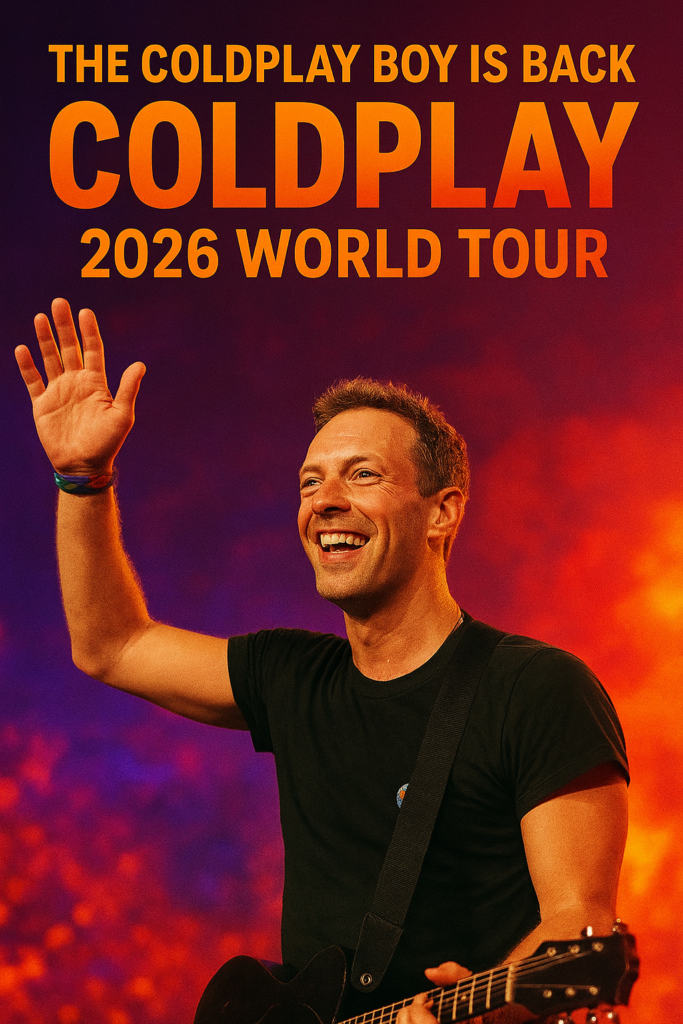 The wait is finally over — The Coldplay Boy is back, and he’s ready to set the world ablaze with ...
